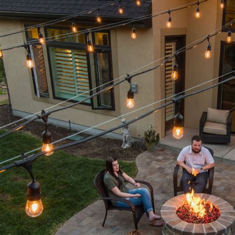 Bistro String Light Kit 96 Ft Bistro Light Kit48