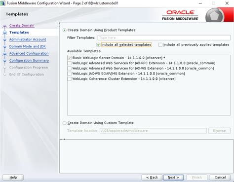 Accelerate Weblogic Cluster Deployment In Oci Using Marketplace Image Part 2 It Noesis