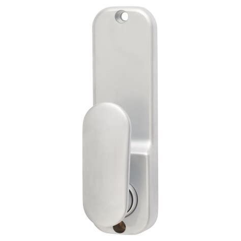 Codelocks CL Easy Code Push Button Code Lock And Latch Holdback Option Silver Grey