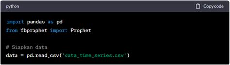 pengenalan ke time series forecasting dengan prophet di python