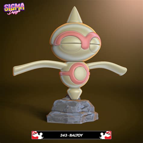 3d File 343 Baltoy 🐉 ・3d Printer Design To Download・cults