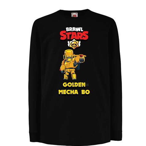 Детска тениска Golden Mecha Bo Brawl Stars Тениска Универсално 3 4 години до 104 см 11