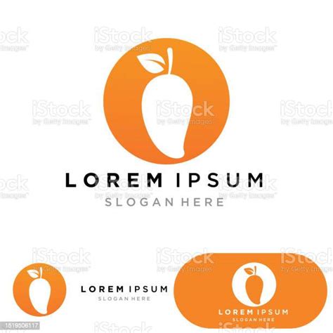 망고 과일 로고 벡터 일러스트 레이 션 디자인 서식 파일입니다 플랫 스타일의 망고 망고 아이콘입니다 망고와 건강한 과일 디자인은 현대적인 스타일입니다 벡터 그림 0명에 대한