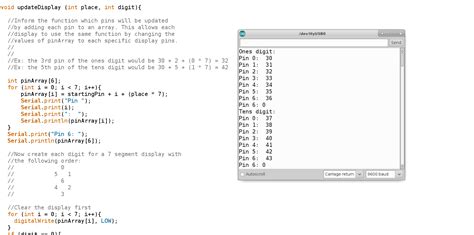 Arduino Array Format