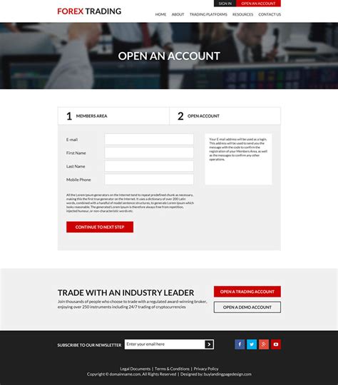Forex Trading Platforms Website Design 04 Forex Trading Html Website