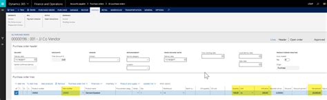 Purchase Order Posting Profiles In D And Dynamics AX Western Computer