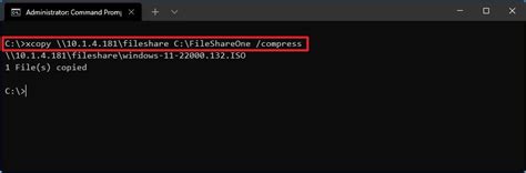 how to configure smb compression for faster network file transfers on