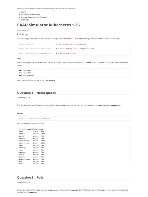 Killer Shell Cks Cka Ckad Simulator Download Free Pdf Software