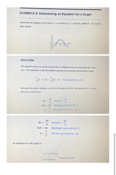 Solved Connecting Graphs With Equations Determine An