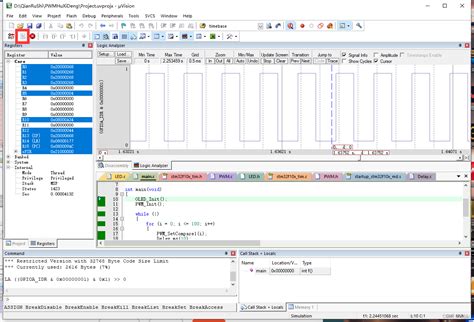 第8 9周作业 定时器andpwm应用编程 1、 基本任务 利用tim2 ch2通道输出一个pwm波 连接到led灯上 实现呼吸灯的效 csdn博客