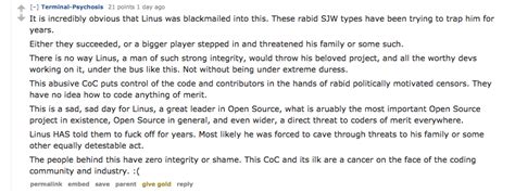 Chaos Follows Linux Dev Communitys New Code Of Conduct