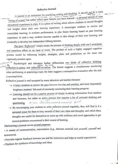 SOLUTION HOW TO WRITE A Reflective Journal Studypool