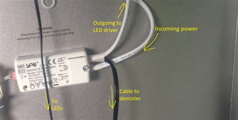 Bathroom Mirror Sensor To Pull Chord Switch DIYnot Forums