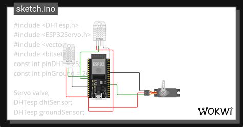 Automatic Watering System Wokwi Esp32 Stm32 Arduino Simulator