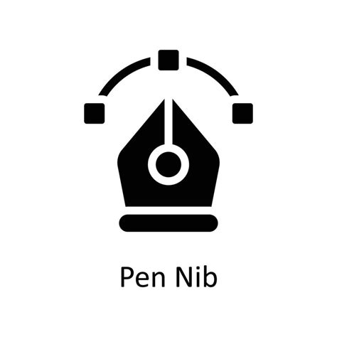 Pen Nib Vector Solid Icons Simple Stock Illustration Stock 21514620 Vector Art At Vecteezy