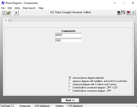 A Hands On Example For A Phase Diagram Module Calculation GTT Technologies