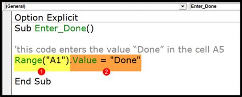۱۰ قانون برنامه نویسی در اکسل روش نوشتن اولین برنامه