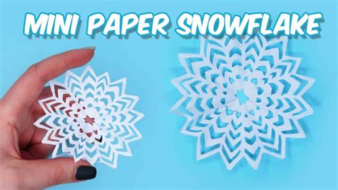 How To Cut A Small Snowflake Out Of Paper At Kevin Marsh Blog