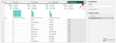 Tự Học Power Bi 13 Gộp Bảng Với Chức Năng Merge Queries