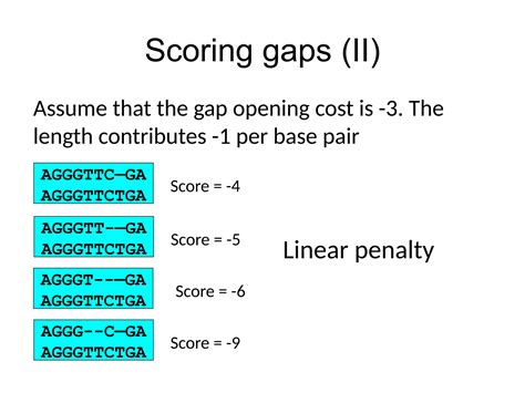pairwise sequence alignment is alignment pptx