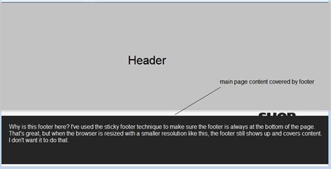 Javascript Need Help Getting My Footer To Do What I Want It To Do Stack Overflow