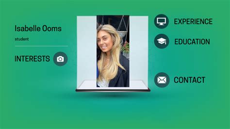 Cv Isabelle Ooms By Isabelle Ooms On Prezi