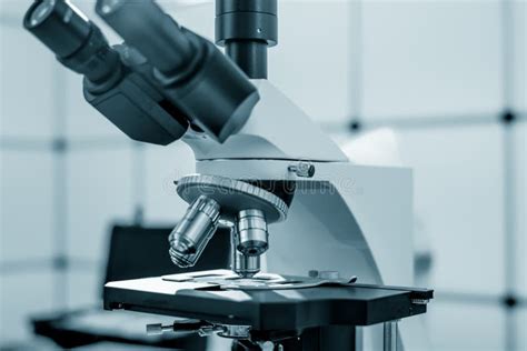 Optical Microscopes In Store Stock Image Image Of Medicine Macro 165855997