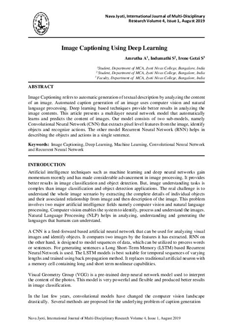 pdf image captioning using deep learning