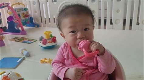 신거 먹는 아기 반응 한라봉 아이셔~♡ Youtube