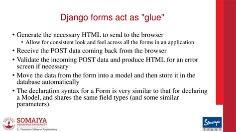Ppt Django Forms Powerpoint Presentation Free Download Id12548638