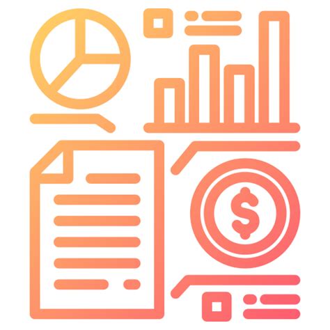 Data Generic Gradient Outline Icon