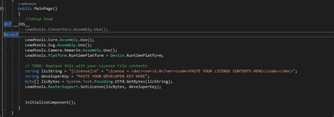 Adding A Basic Xamarin Camera Control Leadtools Xamarin Help