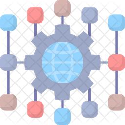 Global Infrastructure Icon Download In Flat Style