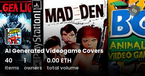 AI Generated Videogame Covers Collection OpenSea