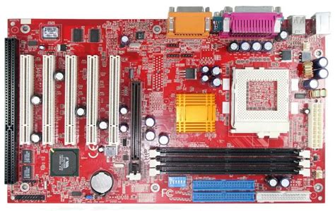 Via 694 Chipset Motherboard Support Socket 370 Cpu Pentium And Celeron Have 1 Isa Slot And 2 Pci