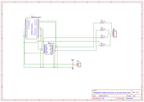 Nodemcu Led V EasyEDA Open Source Hardware Lab
