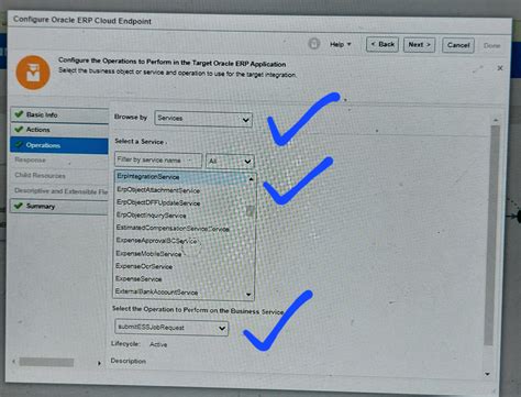 soalicious oic erp how to submit ess job and get job status from