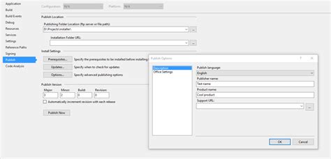 installation clickonce setup exe doesn t contain product name and