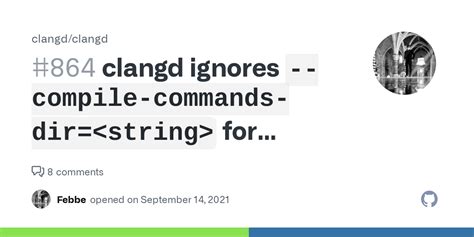 clangd ignores ` compile commands dir ` for relative paths in compile