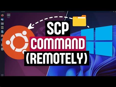 SCP Transfer Files Using SSH Command Line On Windows