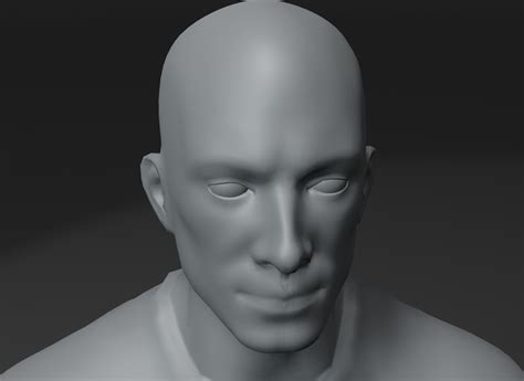 Clothed Male Body Base Mesh 10k Polygons Low Poly 3d Model Blender Market