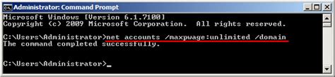 Set Password To Never Expire For Domain Accounts In Windows Server