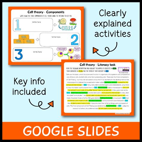 cell theory lesson bundle emmatheteachie resources