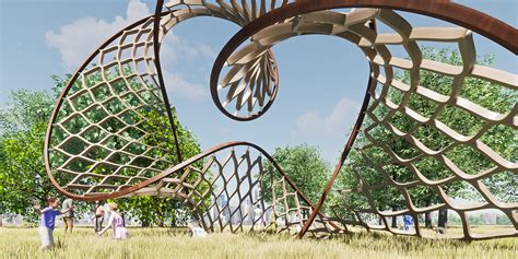 Weaving Pavilion Rhino Grasshopper Tutorial On Behance