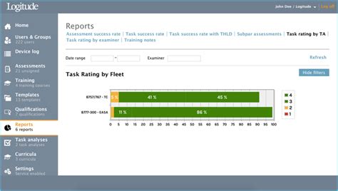 reports logitude etr admin guides