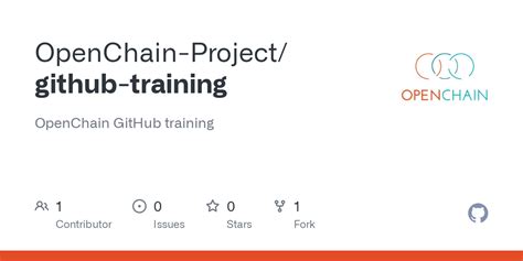 github openchain project github training openchain github training