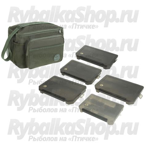 Три кита Сумка рыболова с коробками