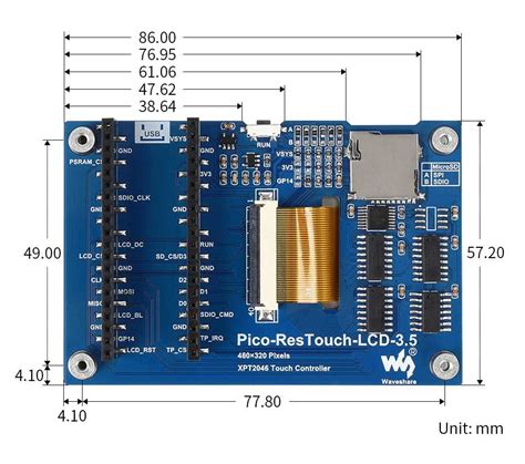 3 5 Lcd Display Pinout Guide Understand Connections Easily