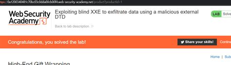 XXE injection vulnerabilities Lỗ hổng XML Phần