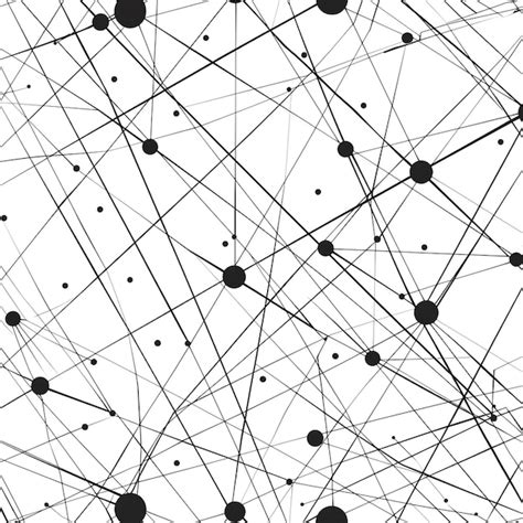 7,000+ Black White Network Designs Pictures